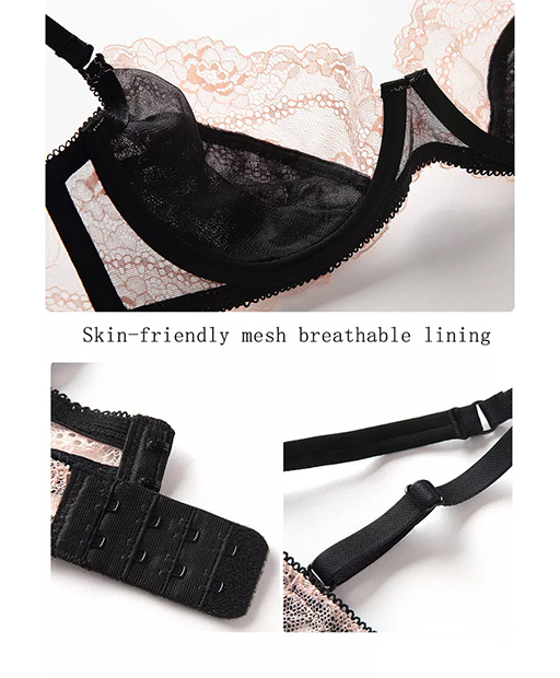 Plus Size Bra Set WP-1417 | Hair100
