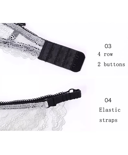 Plus Size Bra Set WP-1417 | Hair100